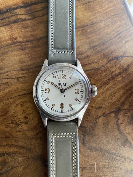 1942 WW2 Rare RCAF Royal Canadian Air Force Military Pilots Watch ...