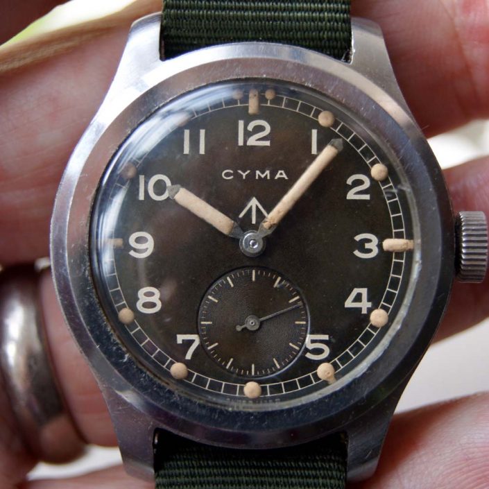 1953 Omega RAF 6B/542 Issued “Fat Arrow” Pilot’s Watch in Outstanding ...