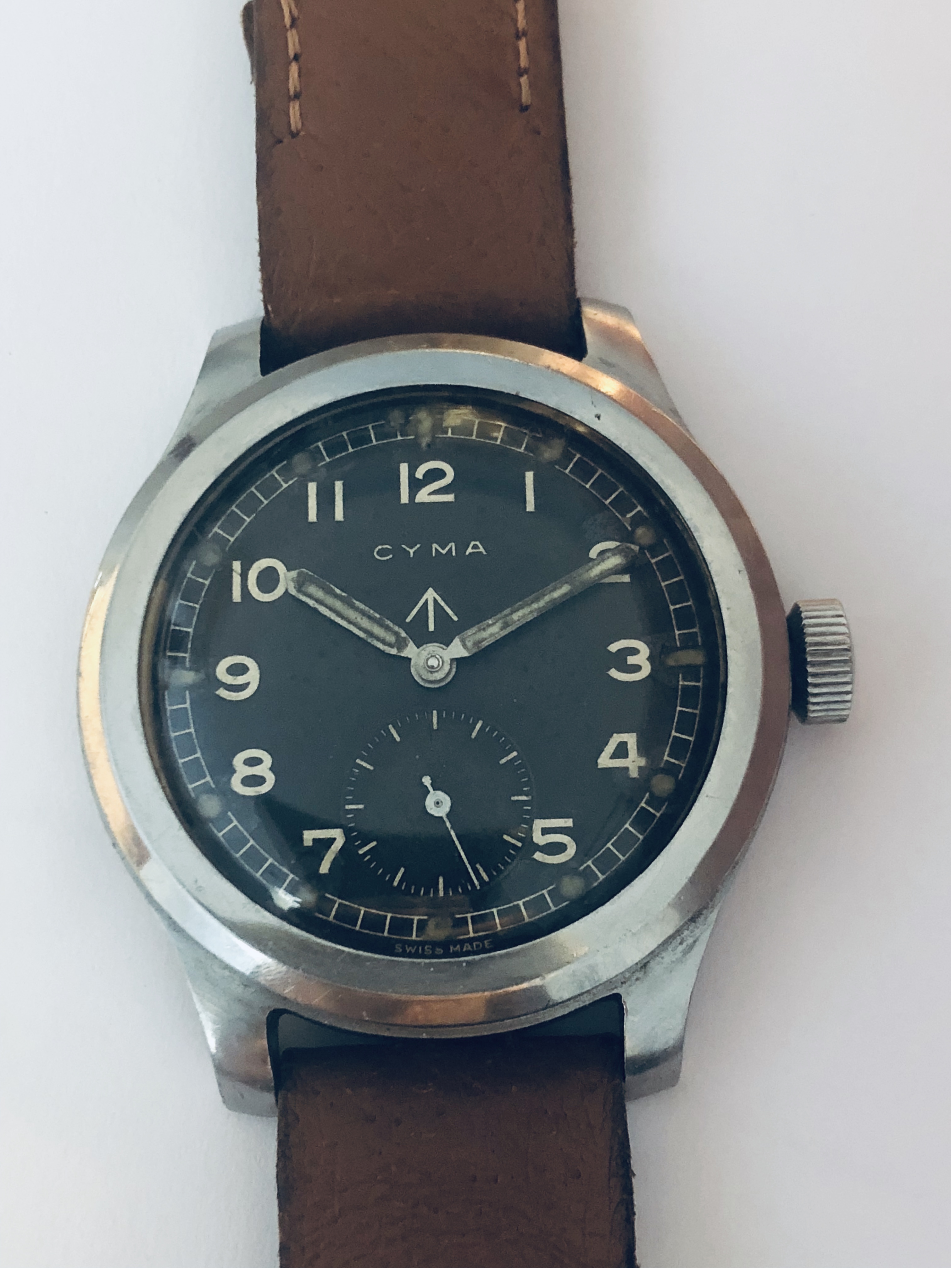 1945 Cyma WWW Dirty Dozen WW2 British Army Military Issued Watch - Corr ...