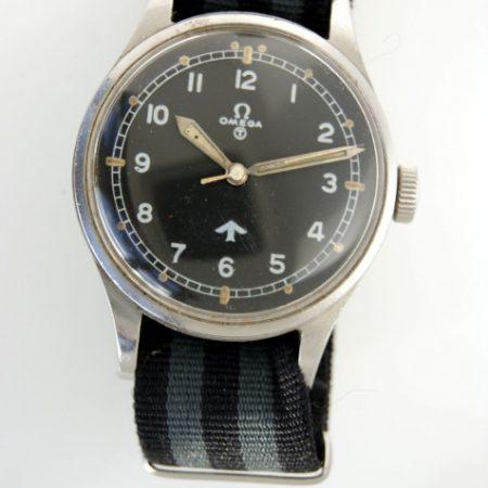 1953 British Military Issued RAF Pilots Watch with Numbers on Caseback ...