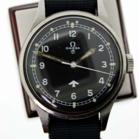 Vintage 1953 RAF Pilot's Watch Military Issue Numbers 6B/542 British ...