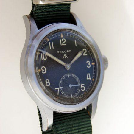 c1945 WW2 Record British Army Officers Watch with Military Issue ...