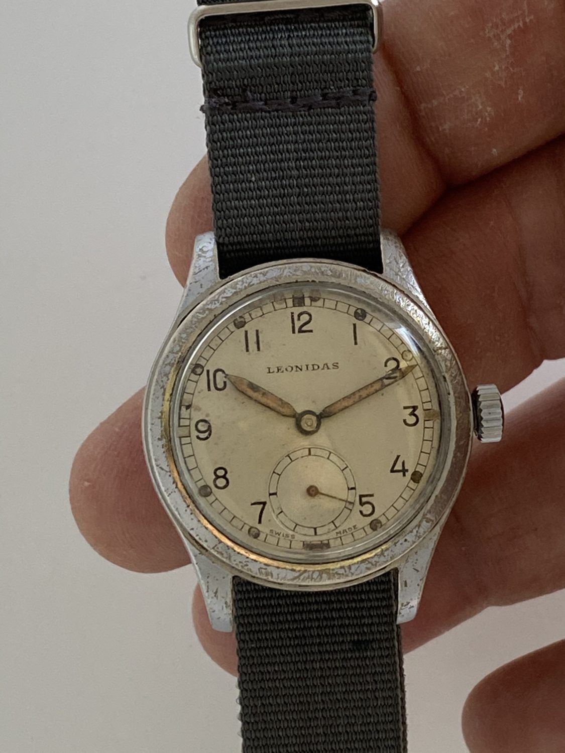 1940’s Leonidas ATP British Army Military Issued Watch from WW2 - Corr ...