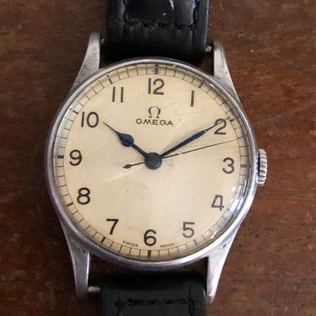 1943 Omega WW2 R.A.F. Pilot’s Watch Cal. 30T2 with 6B/159 Issue ...