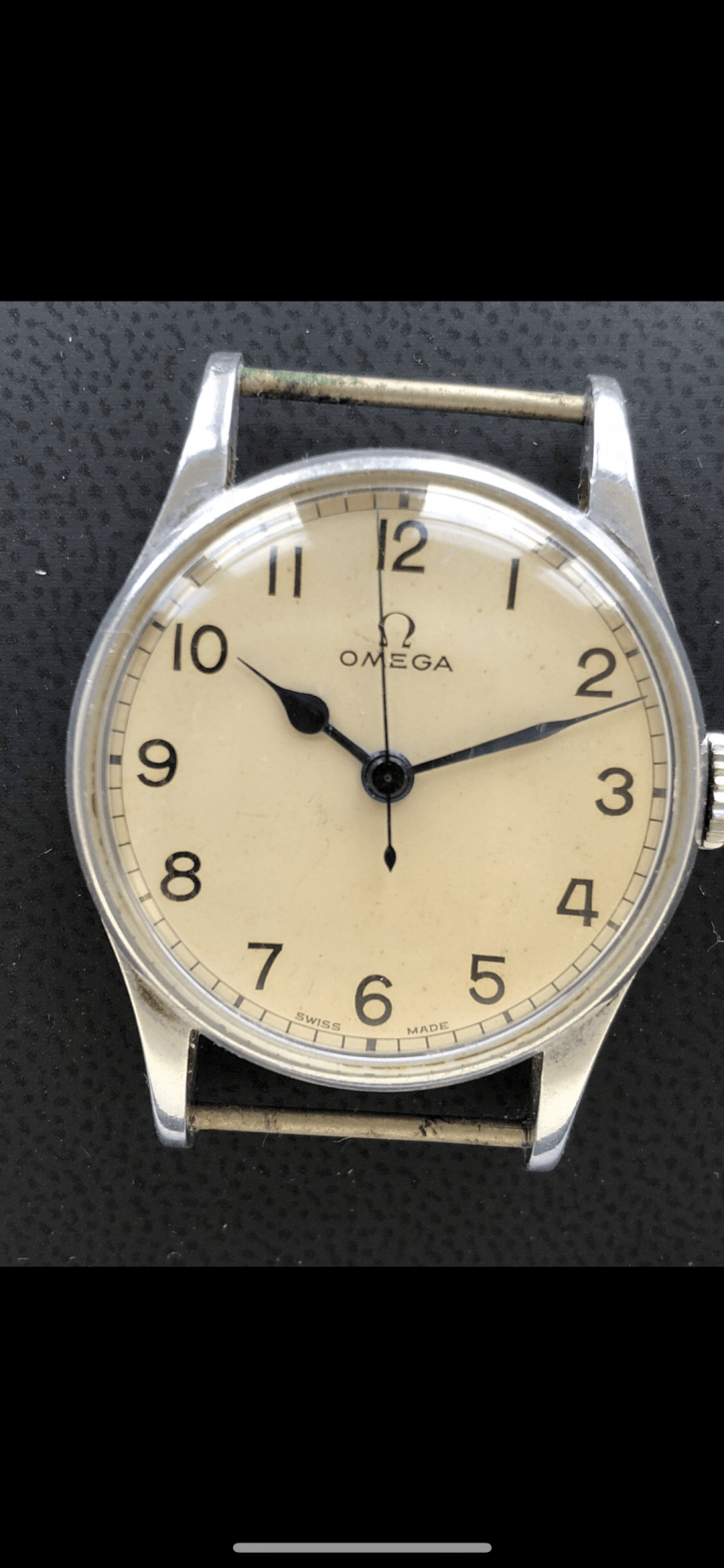 1943 WW2 Omega Fleet Air Arm HS^8 Military Issued Royal Navy Pilot’s ...