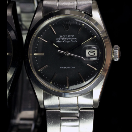 1972 Rolex Air King Date Precision Ref. 5700 with Rare Original Matt ...