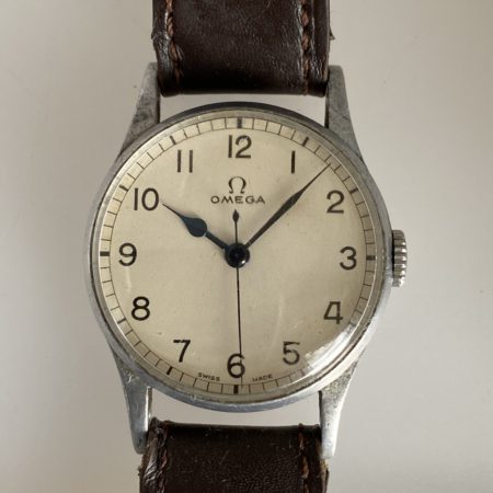 1943 Omega WW2 Navy Military Pilot's Watch CaI. 30T2 Fleet Air Arm HS^8 ...