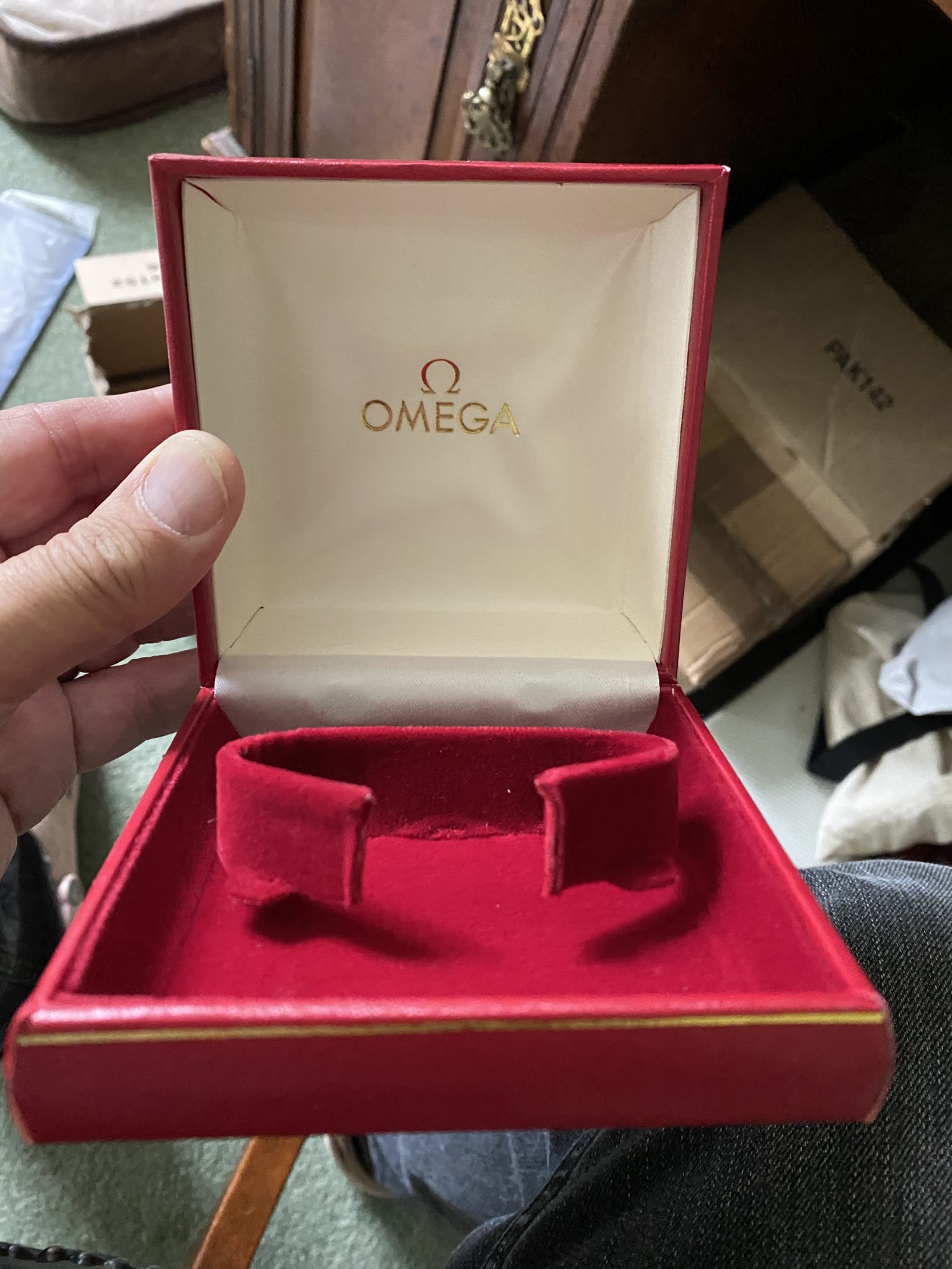 1960’s/1970’s Rare to find Omega Speedmaster Larger Red Inner and ...