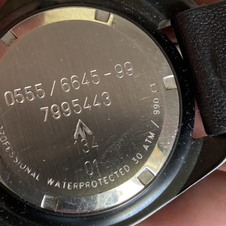 2001 CWC SBS Diver’s Watch Issued to a Royal Marine Member of the ...