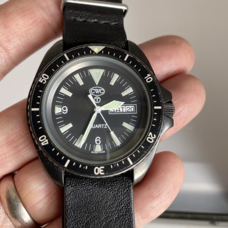 2001 CWC SBS Diver’s Watch Issued to a Royal Marine Member of the ...