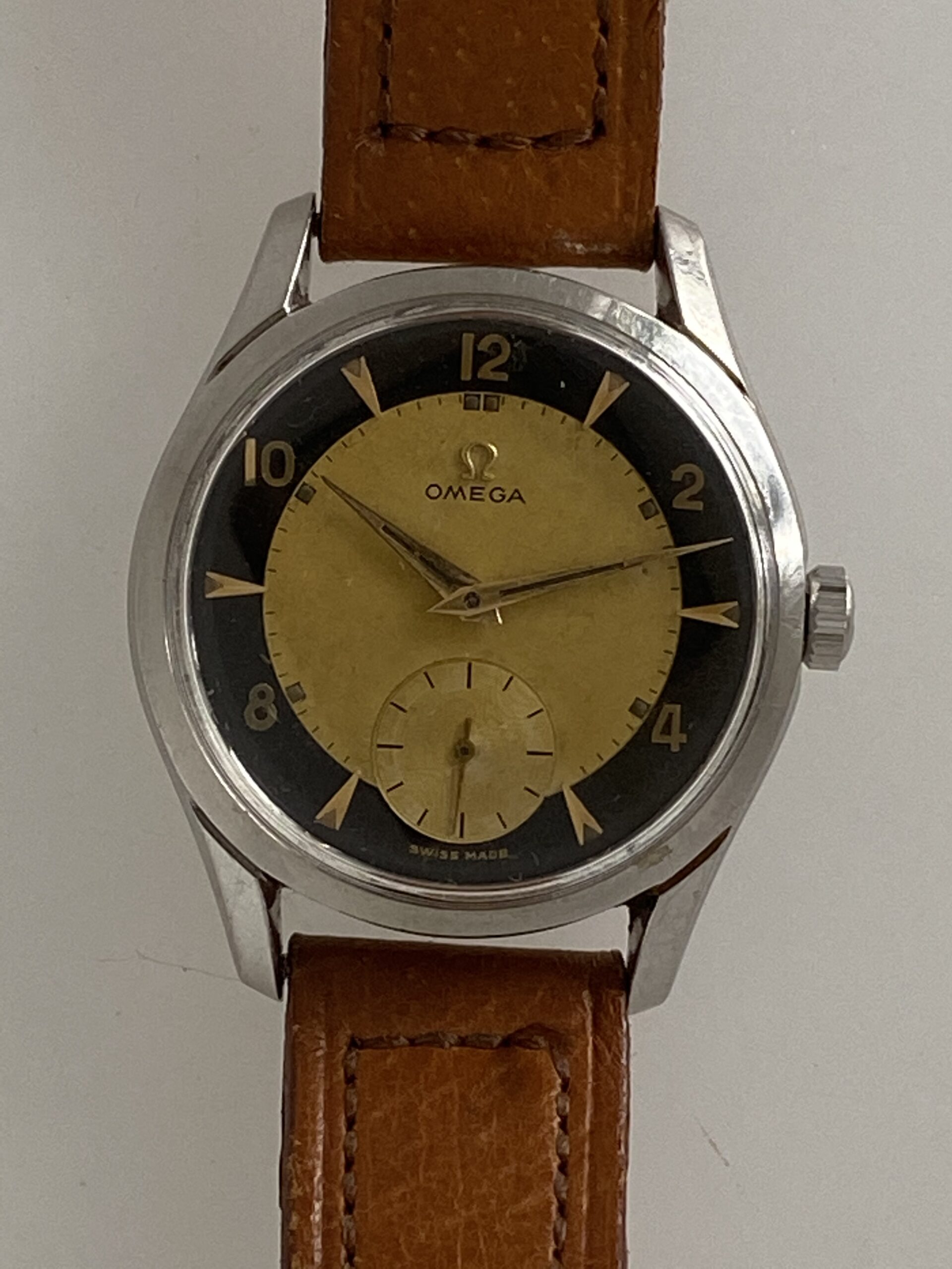 1952 Omega Jumbo Case ref. 2639 Manual Winding cal. 265 with Very Rare ...
