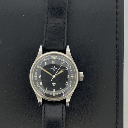 1953 Omega RAF 6B/542 Issued “Fat Arrow” Pilot’s Watch in Outstanding Original Collector’s ...