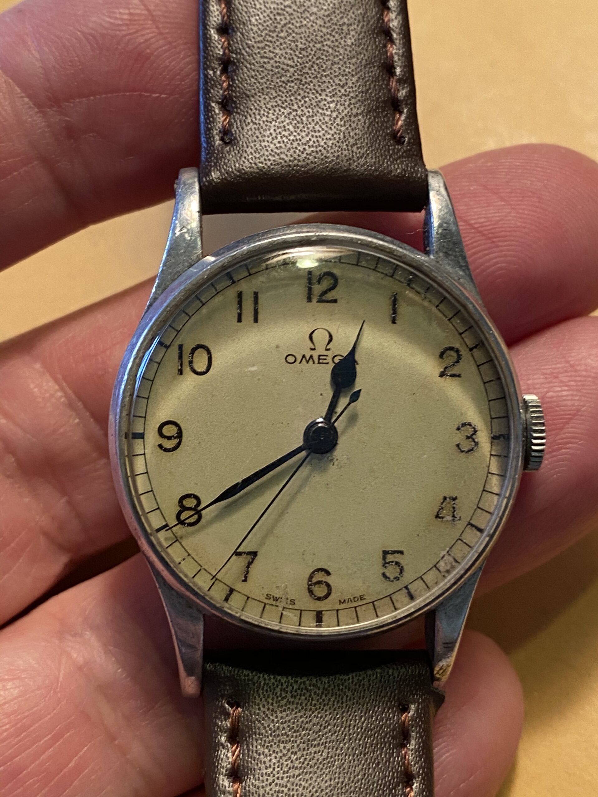 Rare 1943 Omega HS8 Fleet Air Arm British Military Issued WW2 Pilot’s ...