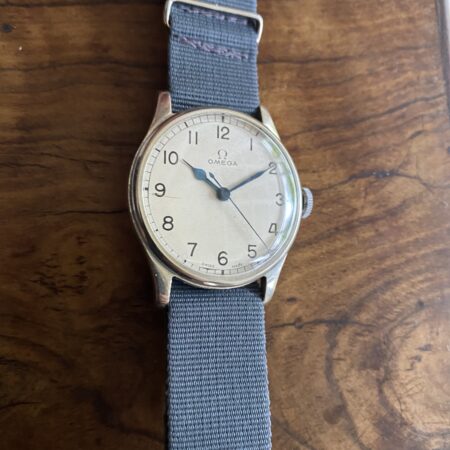 Stunning 1942 Omega WW2 Royal Navy Pilot' Watch with Letter of ...