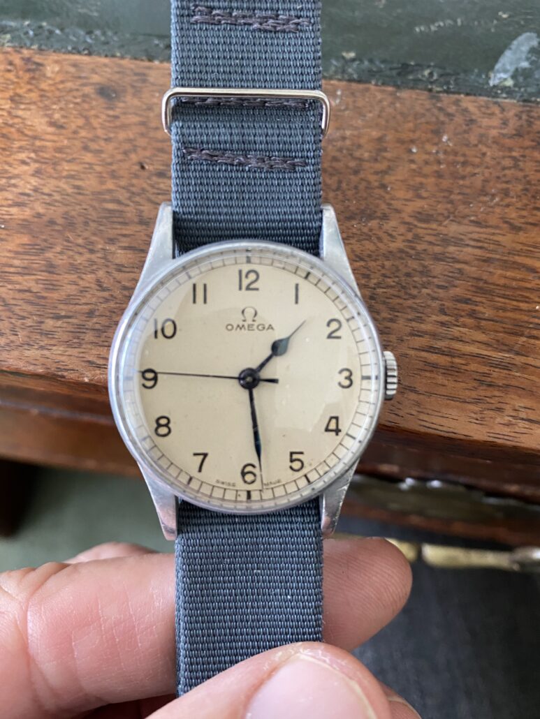 1943 Omega WW2 Spitfire Pilot’s Watch RAF Issued 6B/159 Superb Example ...