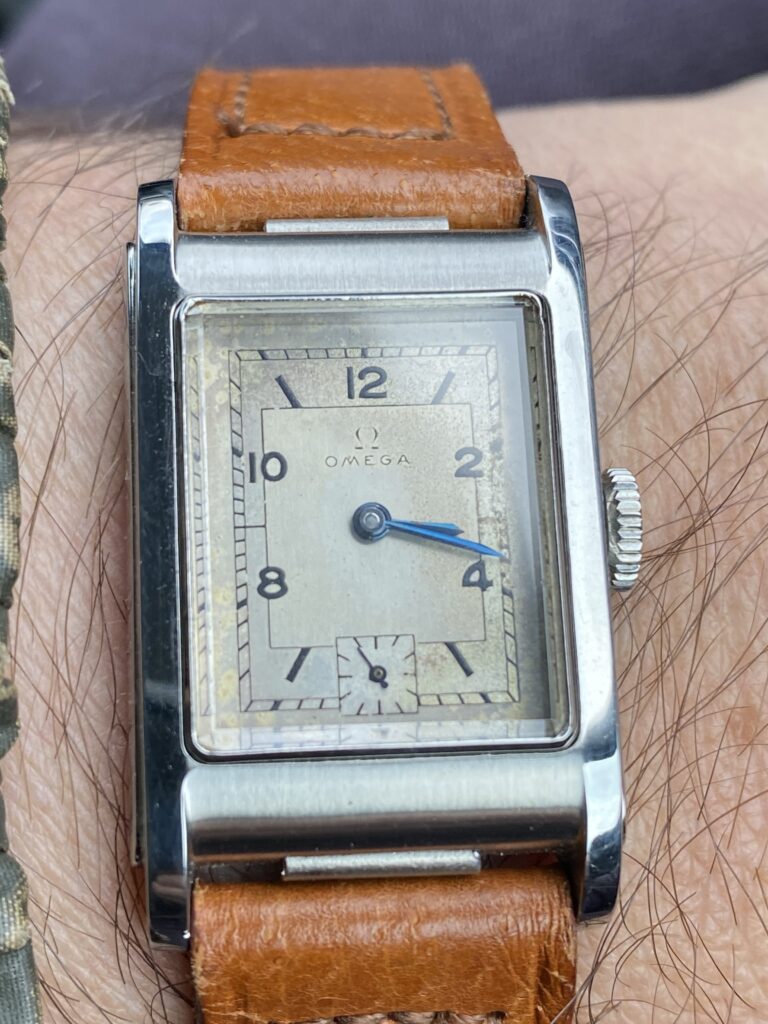 c.1939 Omega “Marine Standard” CK3635 with T17 Movement in Art Deco ...