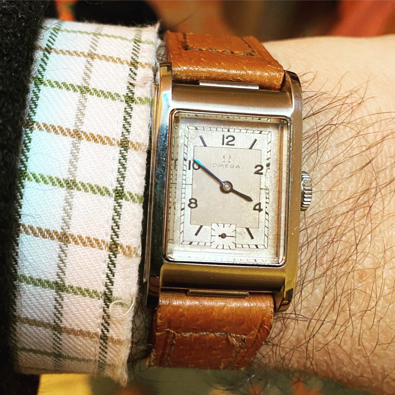 c.1939 Omega “Marine Standard” CK3635 with T17 Movement in Art Deco ...