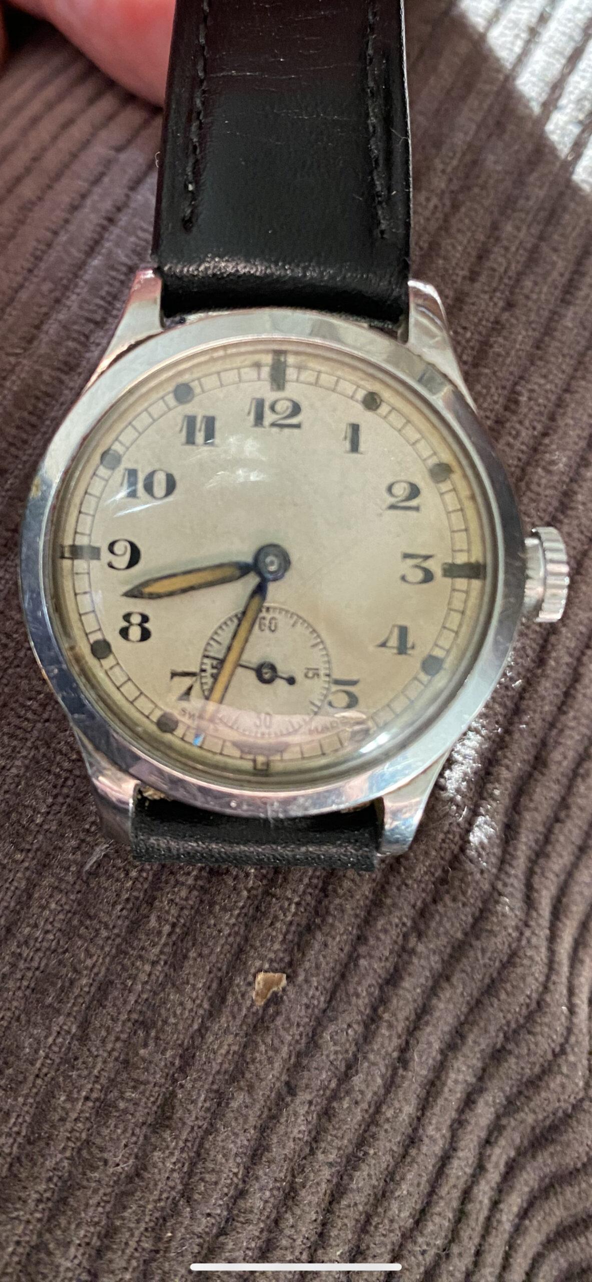 Early 1940’s WW2 Revue Thommen (Vertex) A.T.P. Rare All Steel Case ...