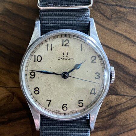 1943 Omega R.A.F. WW2 Pilot’s Watch Ref. 2292 Military Issue 6B/159 ...