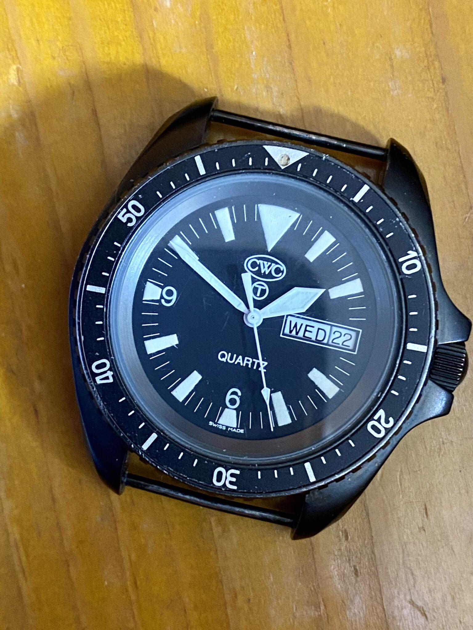 2001 Issued CWC SBS Diver’s Watch Issued to a Royal Marine Member of ...