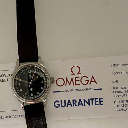 1953 Omega RAF 6B/542 Issued “Fat Arrow” Pilot’s 2777-1 Watch Lovely Example Top Condition ...