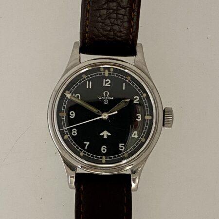 1953 Omega RAF 6B/542 Issued “Fat Arrow” Pilot’s 2777-1 Watch Lovely ...