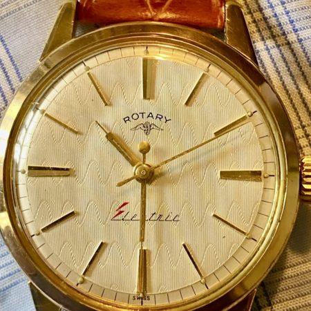 1960 Rotary “Electric” World’s First Early Swiss Electronic Watch ...