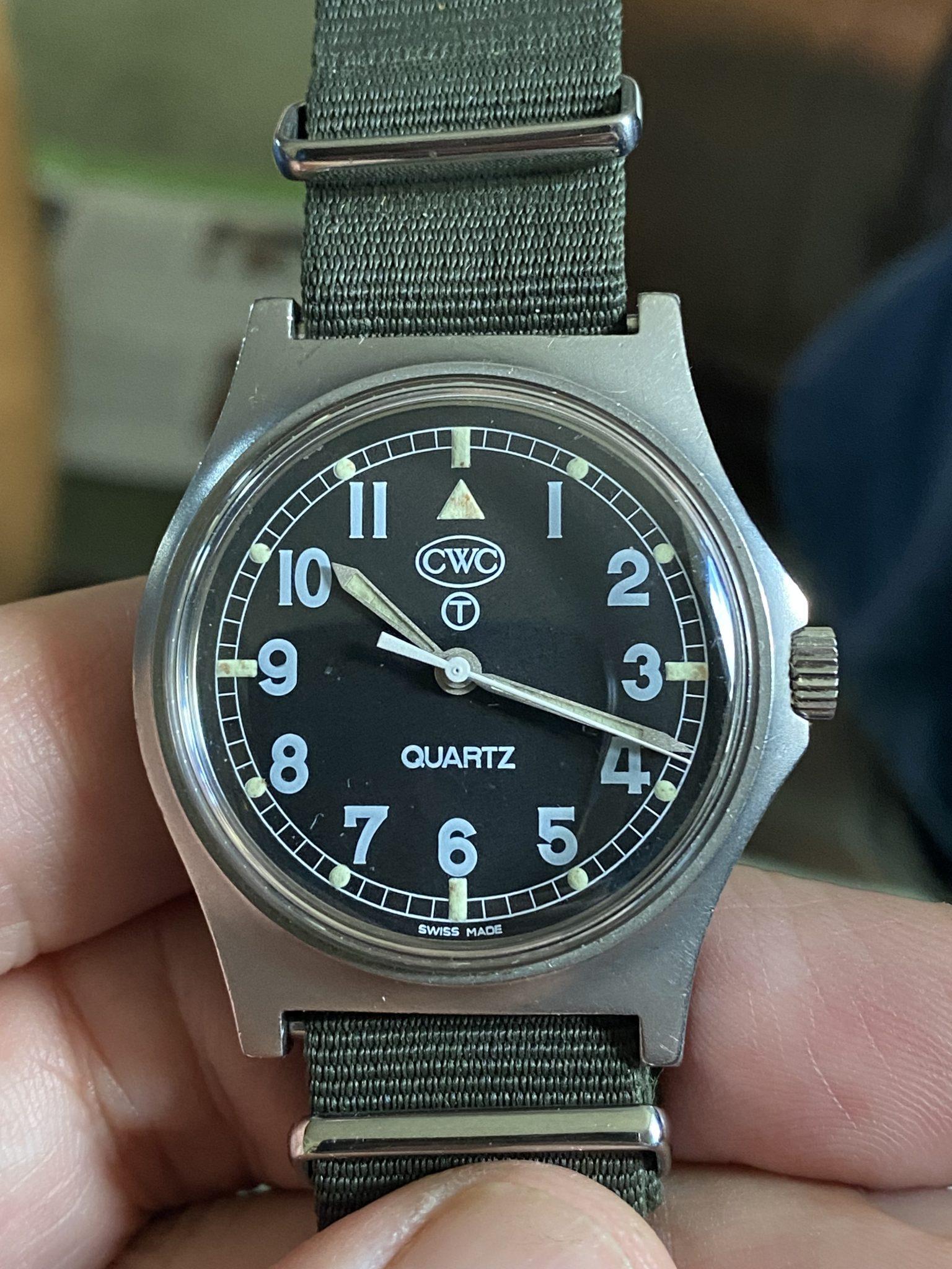 1991 CWC British Army Gulf War Issued Military Watch - Corr Vintage Watches