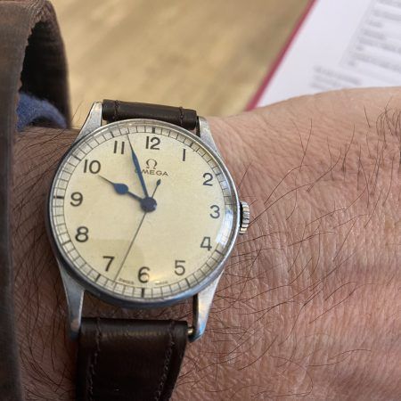 Truly Stunning 1943 Omega R.A.F. Spitfire Pilot’s Watch All Original ...