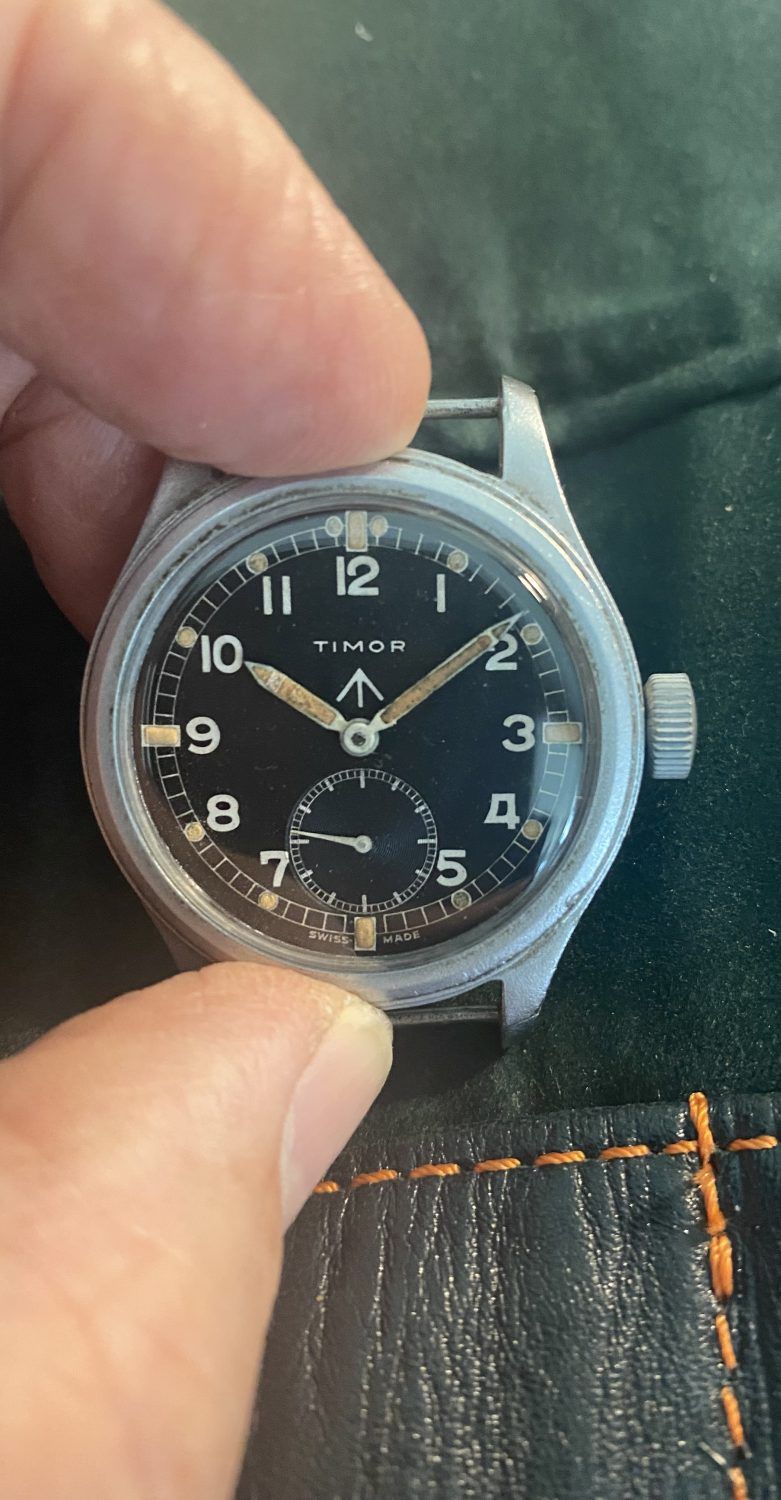 1945 WW2 Timor WWW “Dirty Dozen” British Military Wristwatch Superb ...